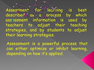 Linking curriculum and assessment | PPTX