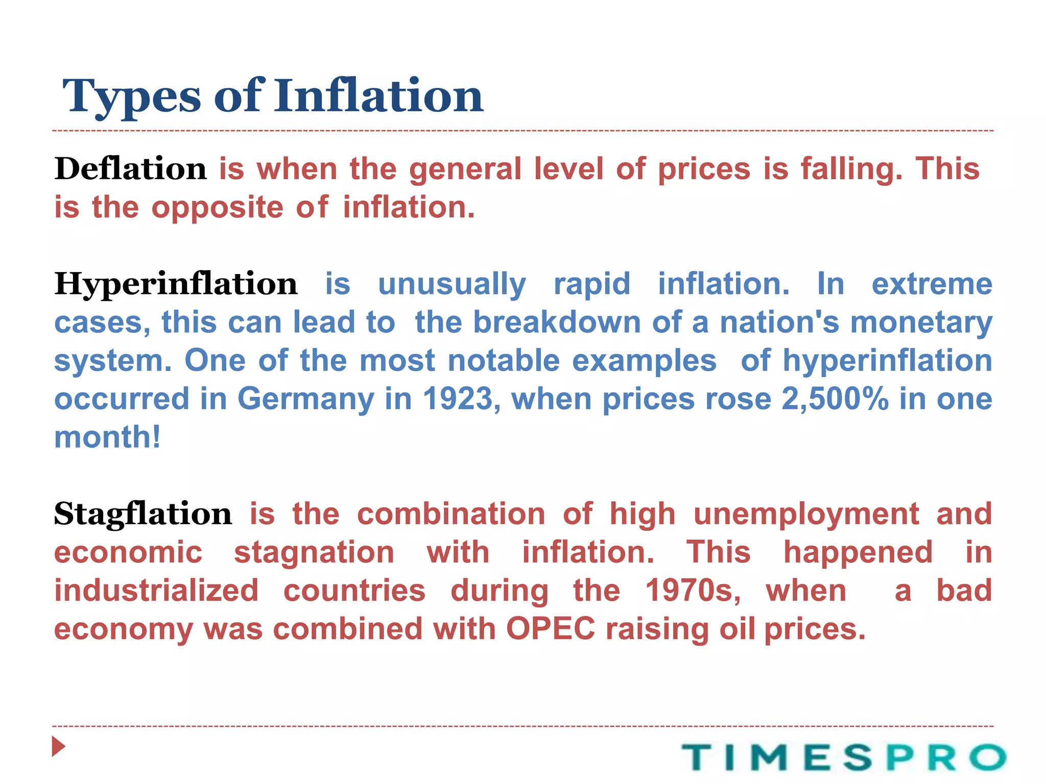 Impact of inflation on Equity market. | PPTX