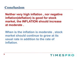 Impact of inflation on Equity market. | PPTX