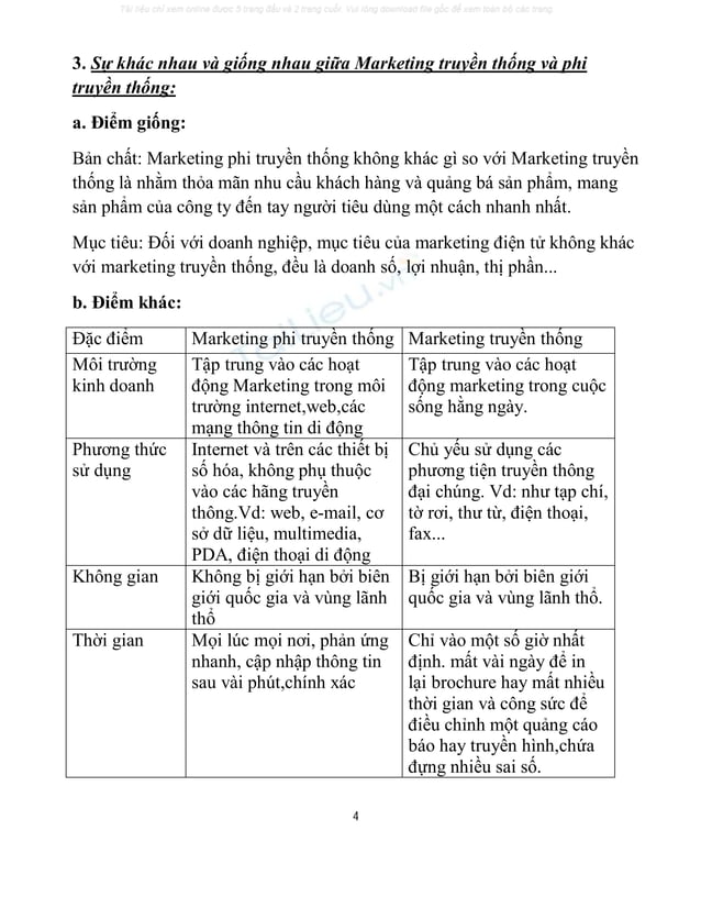 Tiểu luận marketing | PDF