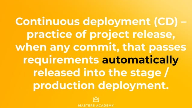 MA 2019. iOS Advanced. CI & CD. Fastlane + Gitlab | PPT