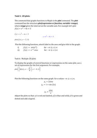 maple+worksheet+2 | PDF