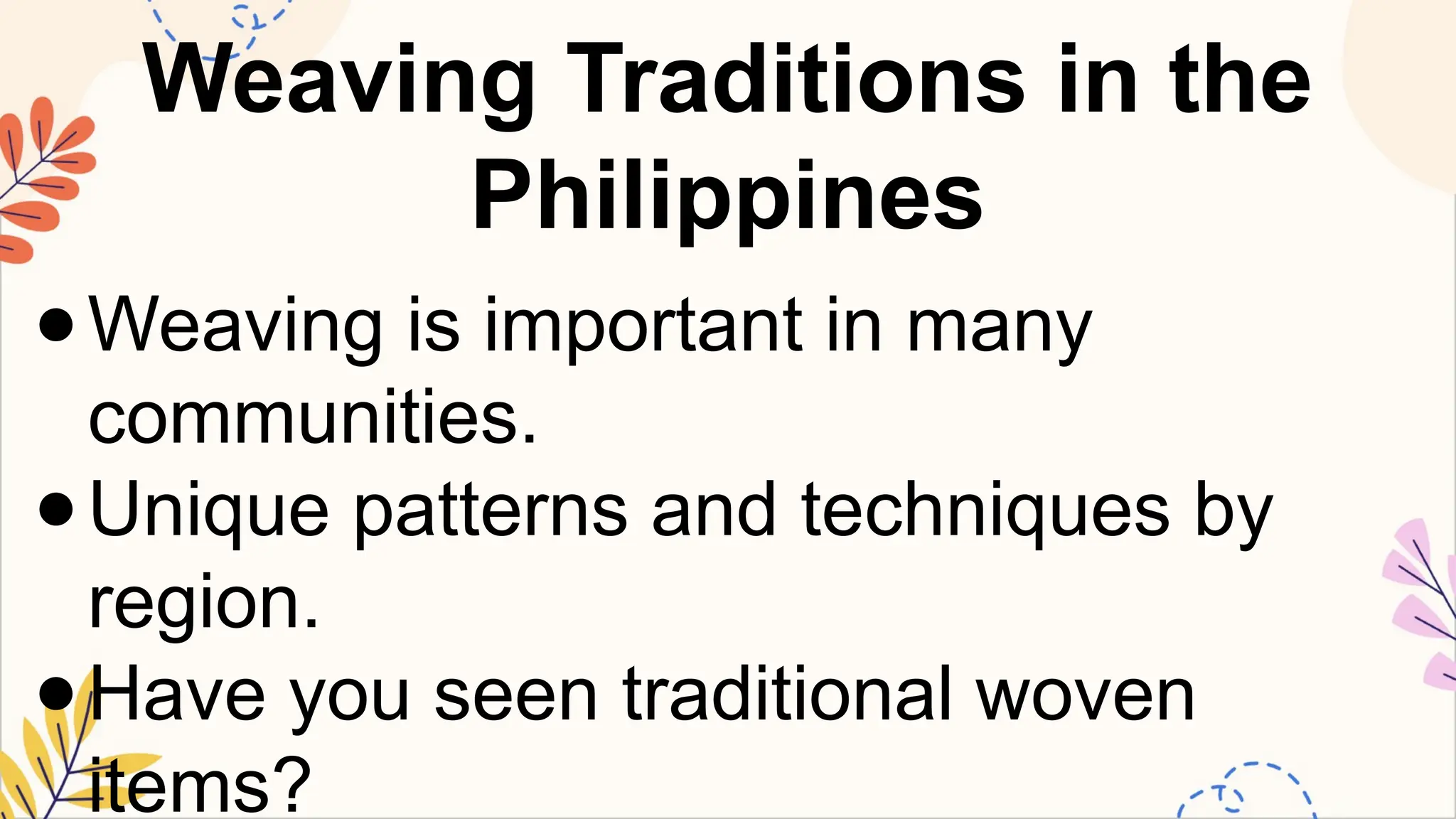 M&A5 Q1 1 differentiate evolving early Philippine conventional and ...