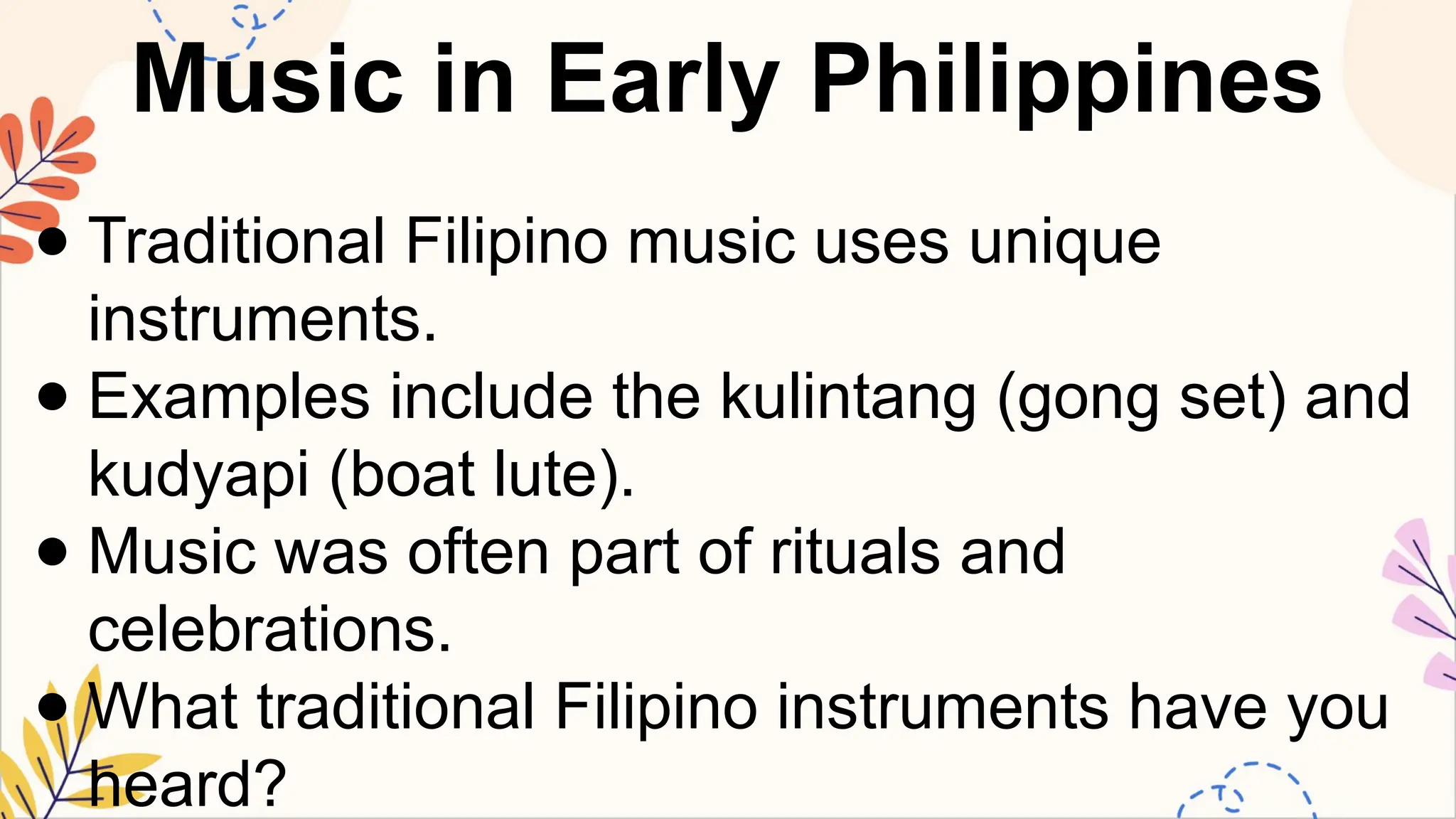 M&A5 Q1 1 differentiate evolving early Philippine conventional and ...