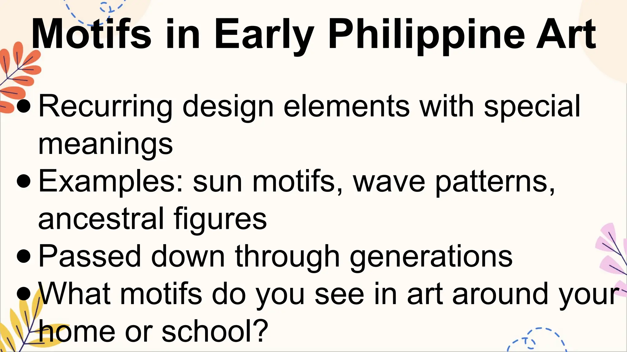M&A5 Q2 2 apply mediums, patterns, symbolisms, and other relevant ...