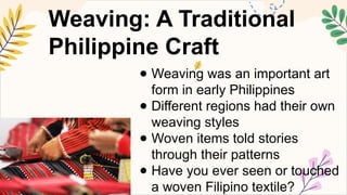 M&A5 Q2 4 adapt early Philippine conventional practices in performing ...