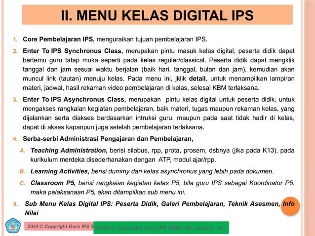MA 7.2 Penjelasan Penggunaan LMS Kelas IPS [Lintas 8-9].pptx