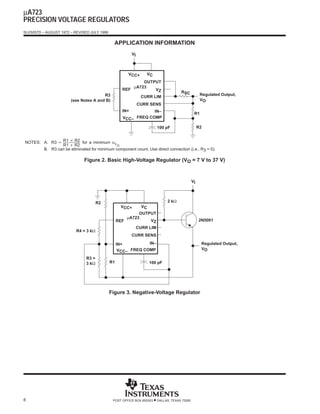 M a 723 datasheet | PDF