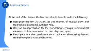 MA 7 Q4 0503 Musical Plays and Traditional Epics in Southeast Asian ...