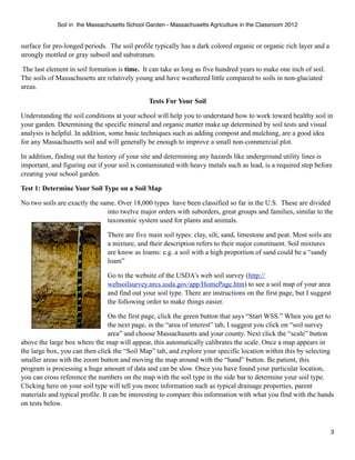 Taking Care of the Soil in your School Garden | PDF