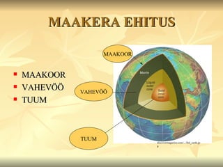 maa siseehitus | PPT