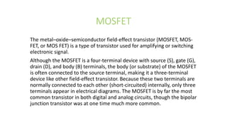 Mosfet | PPTX