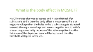 Mosfet | PPTX