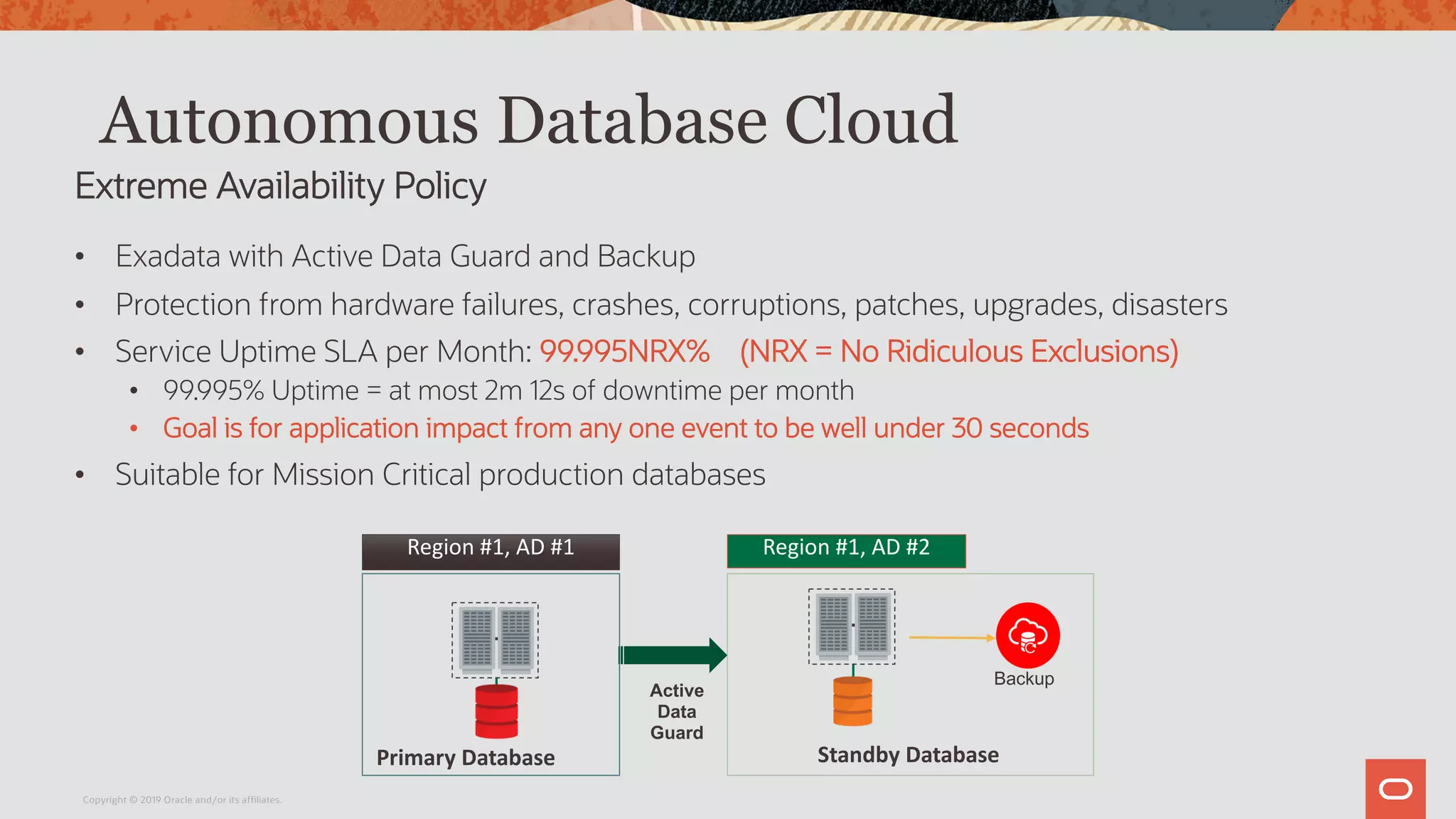 MAA Best Practices for Oracle Database 19c | PDF