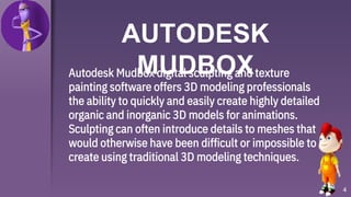 TOOLS USED IN 3D ANIMATION | PPTX