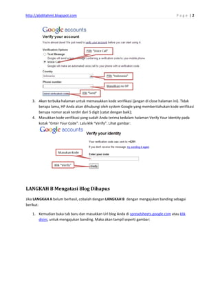 Maaf blog Anda Telah Dihapus | PDF