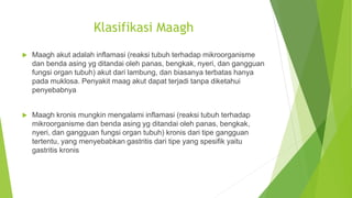 Maagh (gastritis) | PPTX