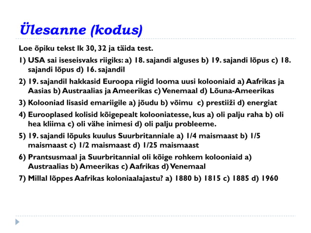 Maailma jagamine | PPT