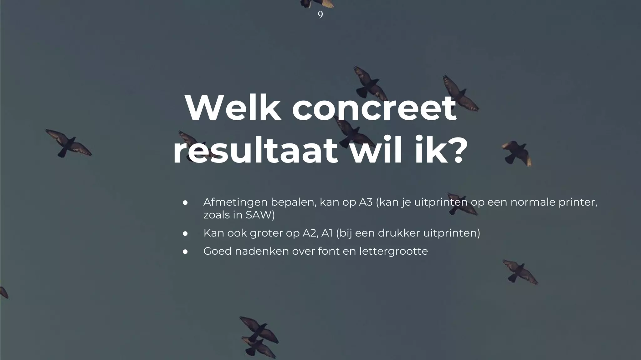 Maak een poster tips and tricks | PPTX