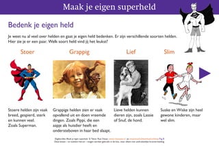 Maak jeeigensuperheld | PPT