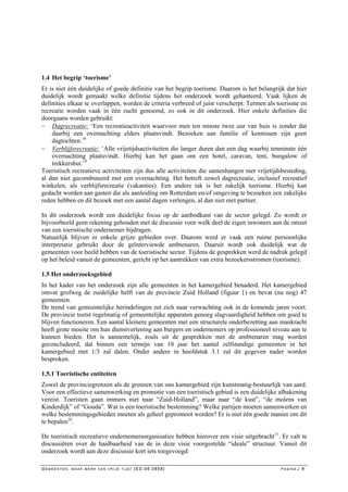 Gemeenten, Maak werk van vrijetijd! | PDF