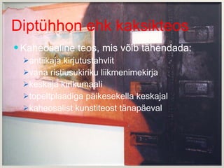 Maalikunst kristel tamm | PPT