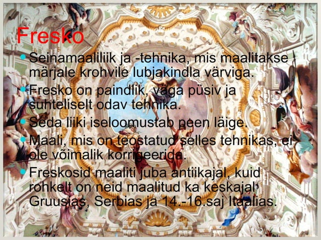Maalikunst kristel tamm | PPT