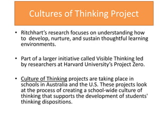 Creating a Culture of Thinking | PPTX