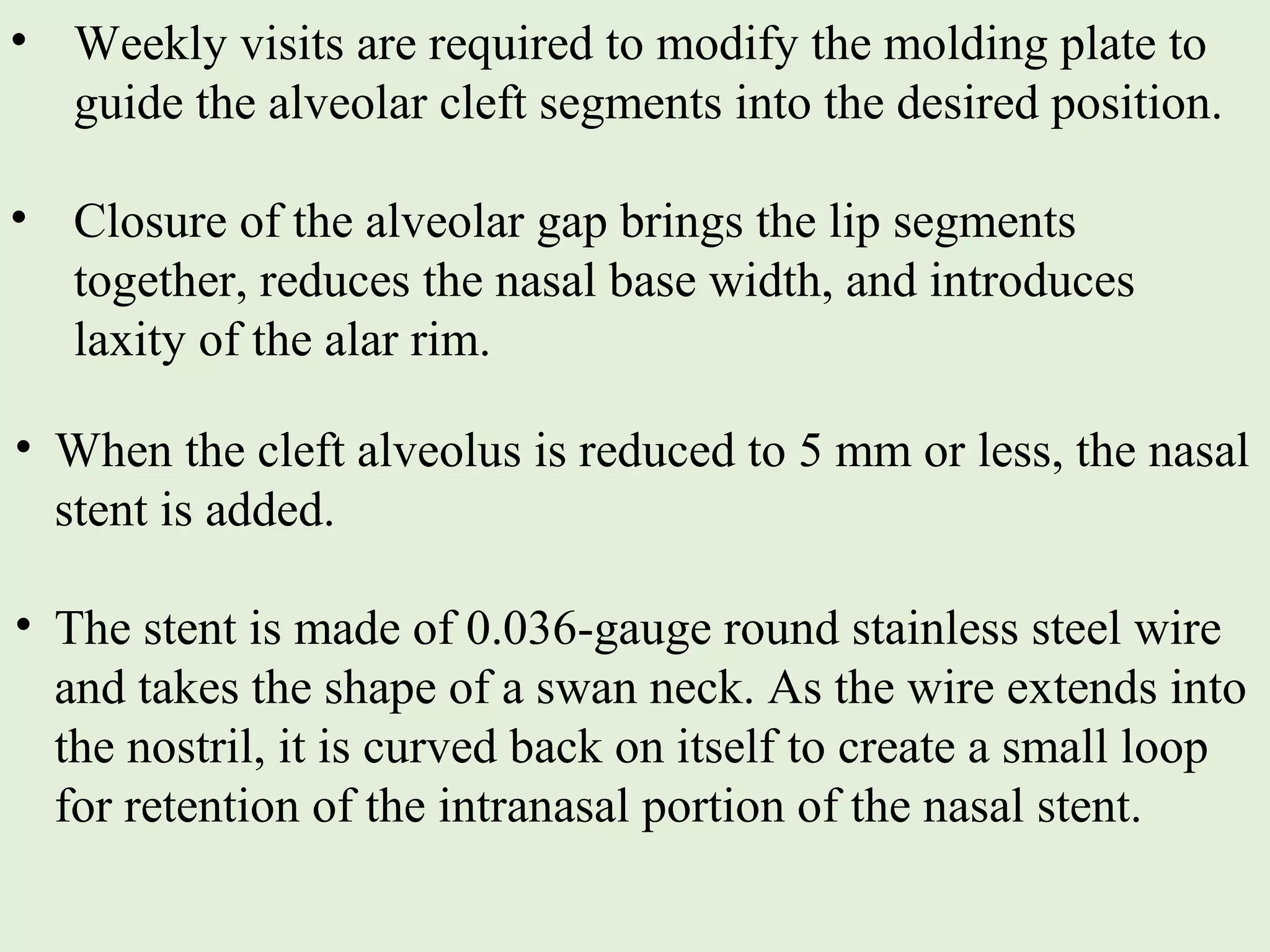 NASOALVEOLAR MOULDING AND PEDODONTIST | PPT | Ear, Nose and Throat ...