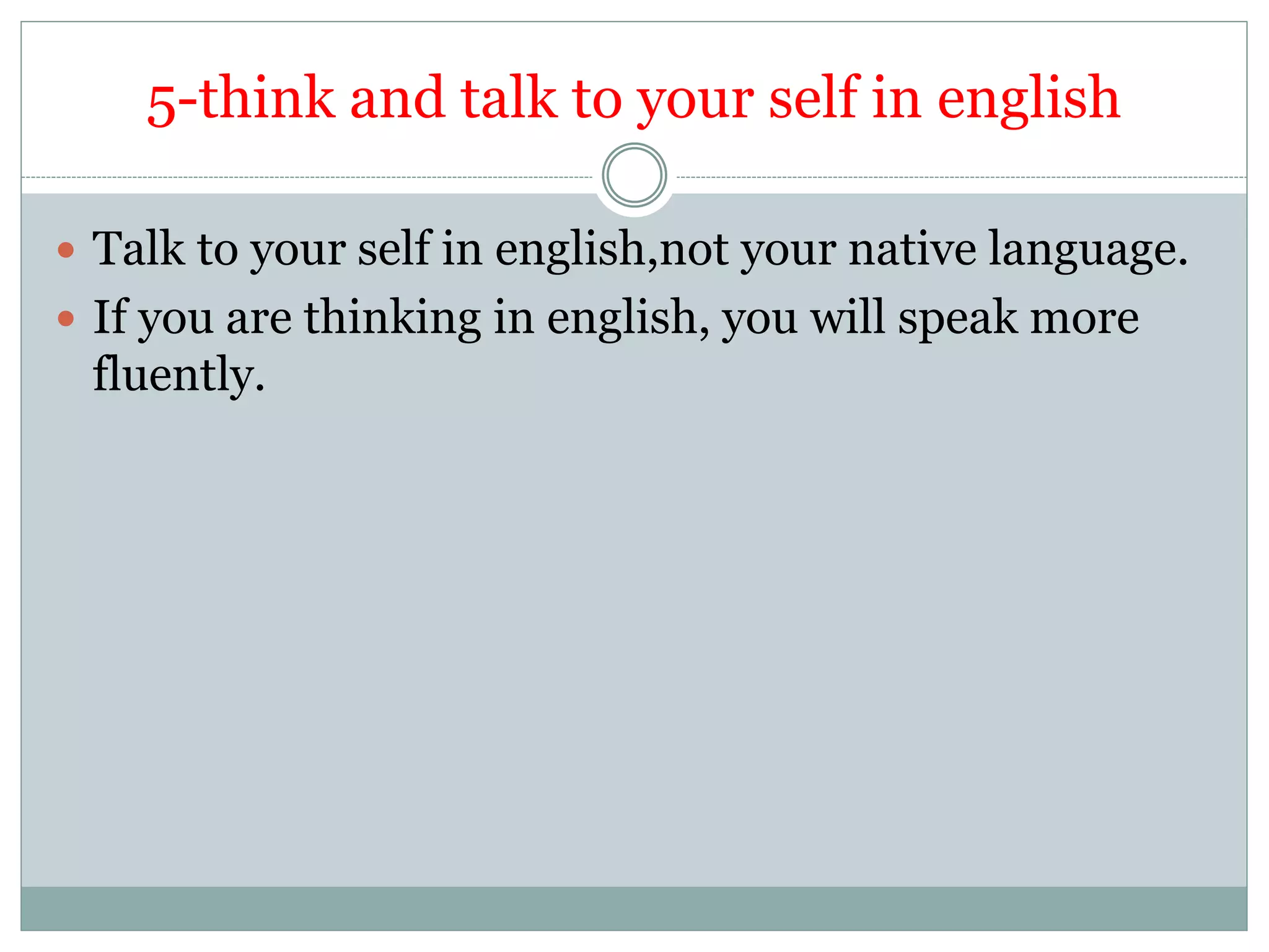 how to improve your english speaking skills | PPTX