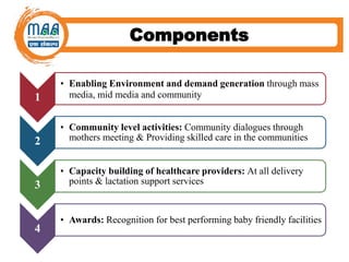 Monitoring and Evaluation Framework for MAA: Mothers’ Absolute ...
