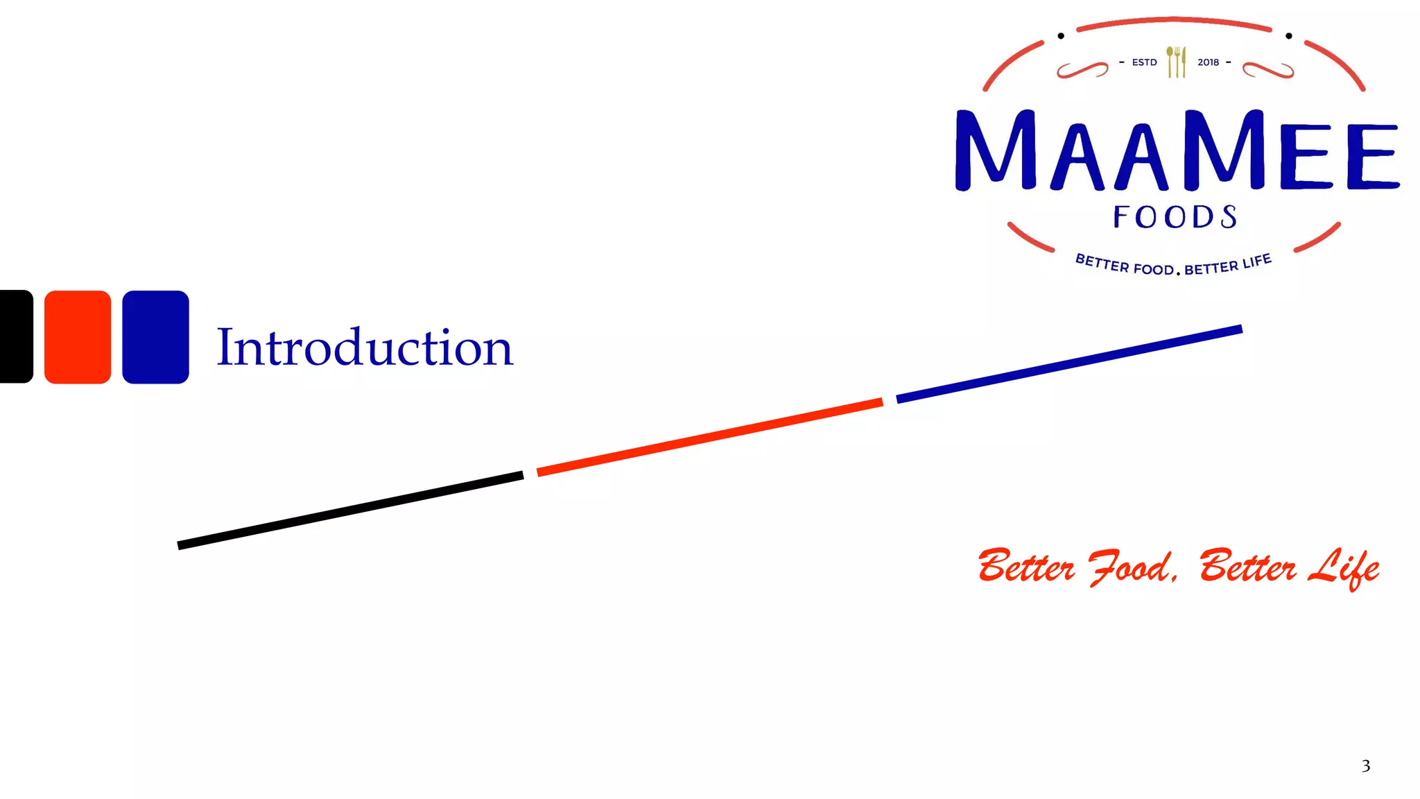 MaaMee Foods Sales Proposal | PPT