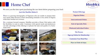 MaaMee Foods Sales Proposal | PPT