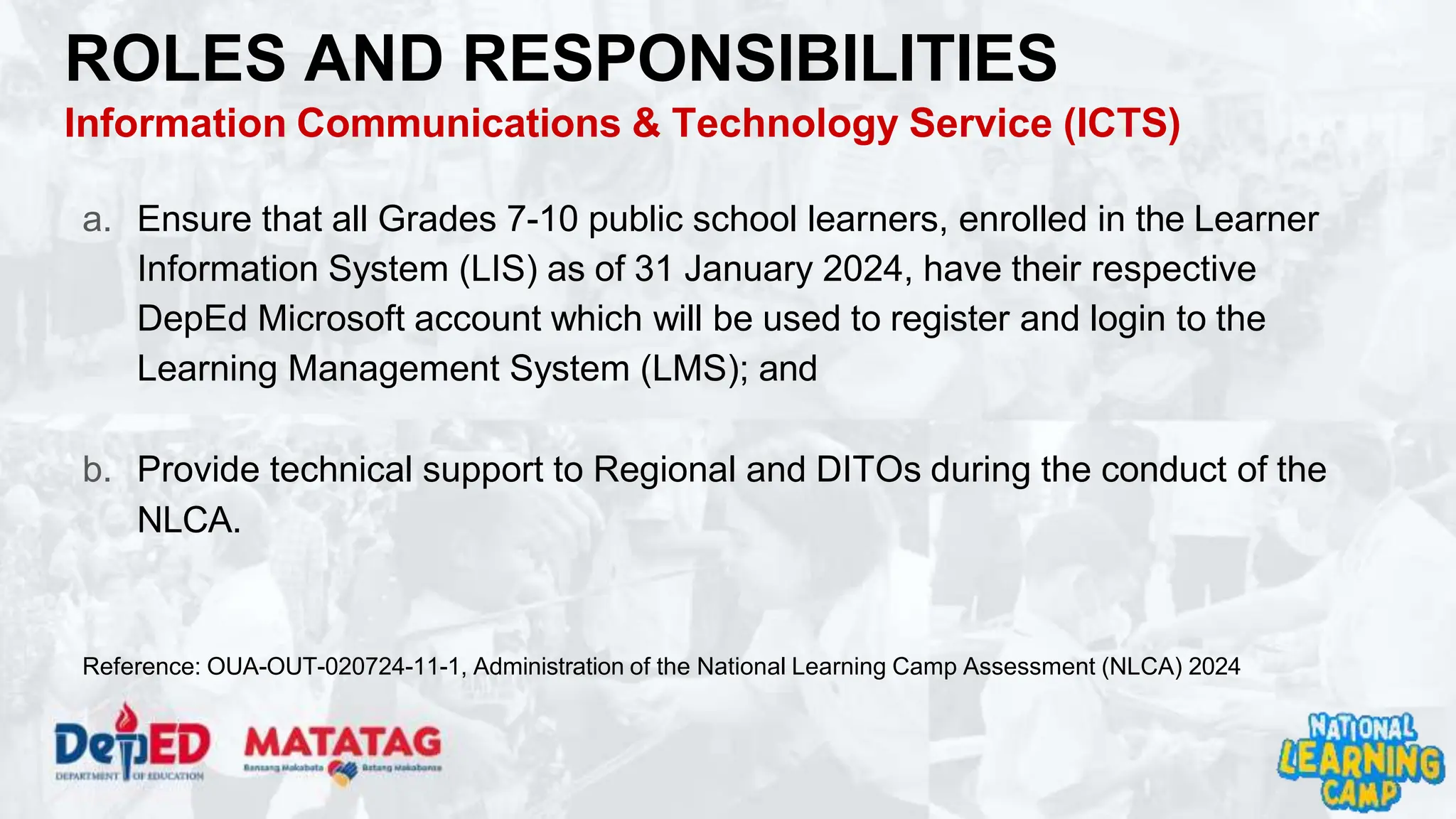 NLCA Administration Orientation Presentation | PPTX