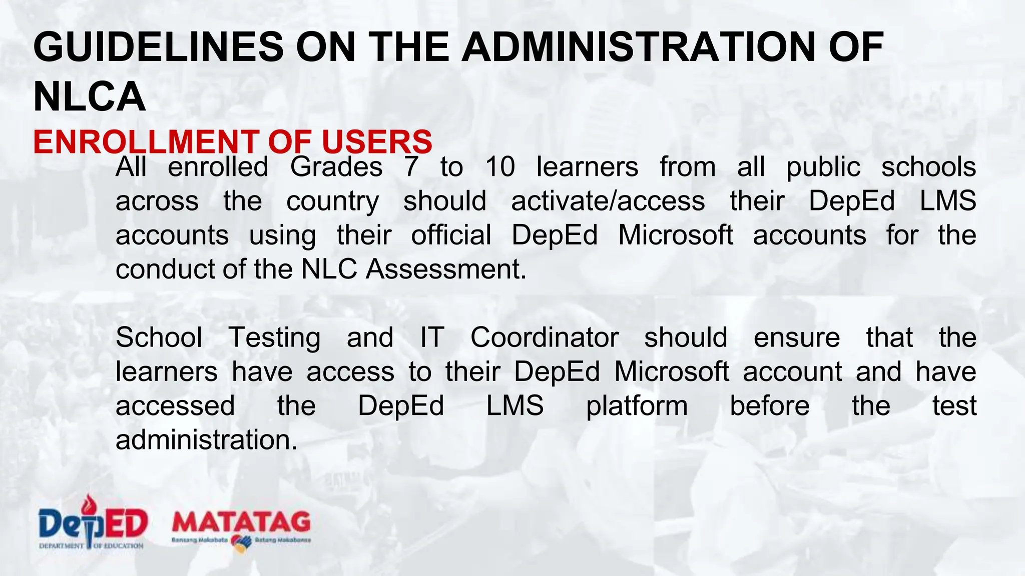 NLCA Administration Orientation Presentation | PPTX