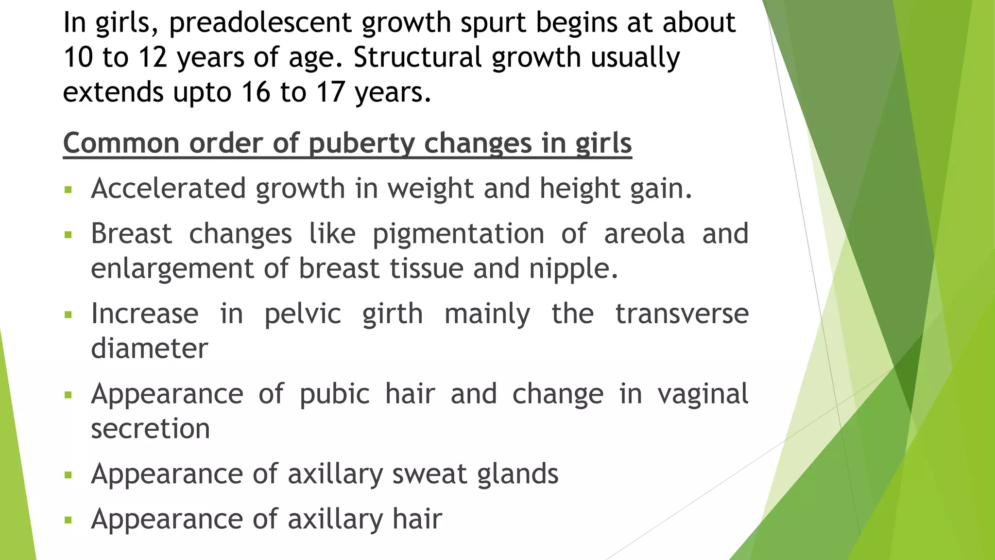 SYSTEMIC CHANGES DURING GROWTH AND DEVELOPMENT ( ALL SYSTEEMS) | PPTX