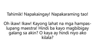 Ma'am Prinz Script/ Donya Victorina pptx | PPTX