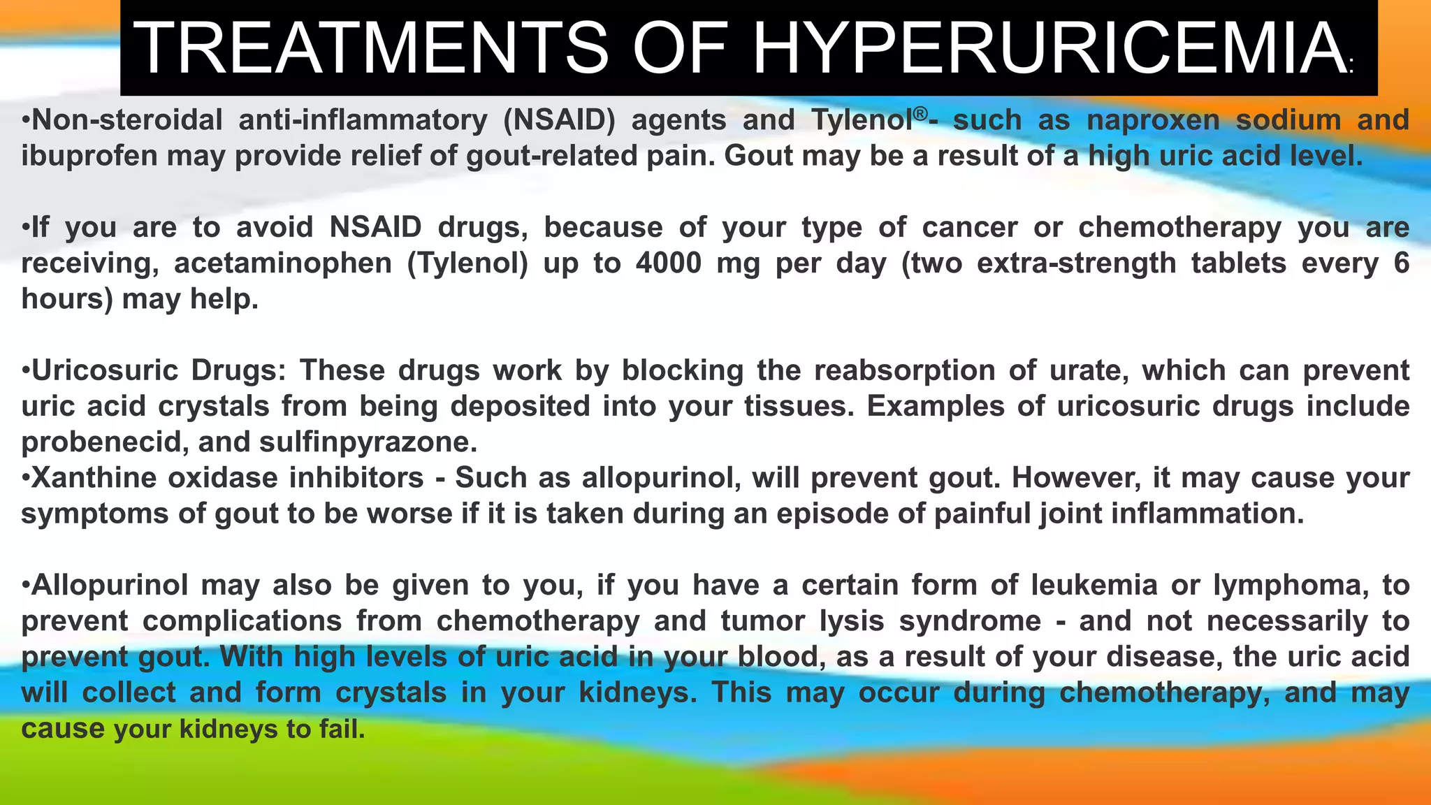 Uric acid and related Disorders | PPTX