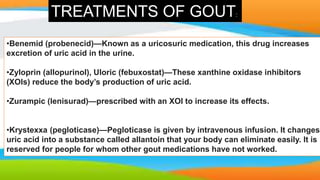 Uric acid and related Disorders | PPTX