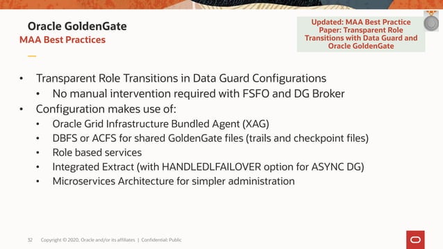 Maximum Availability Architecture - Best Practices for Oracle Database 19c | PDF | Databases ...