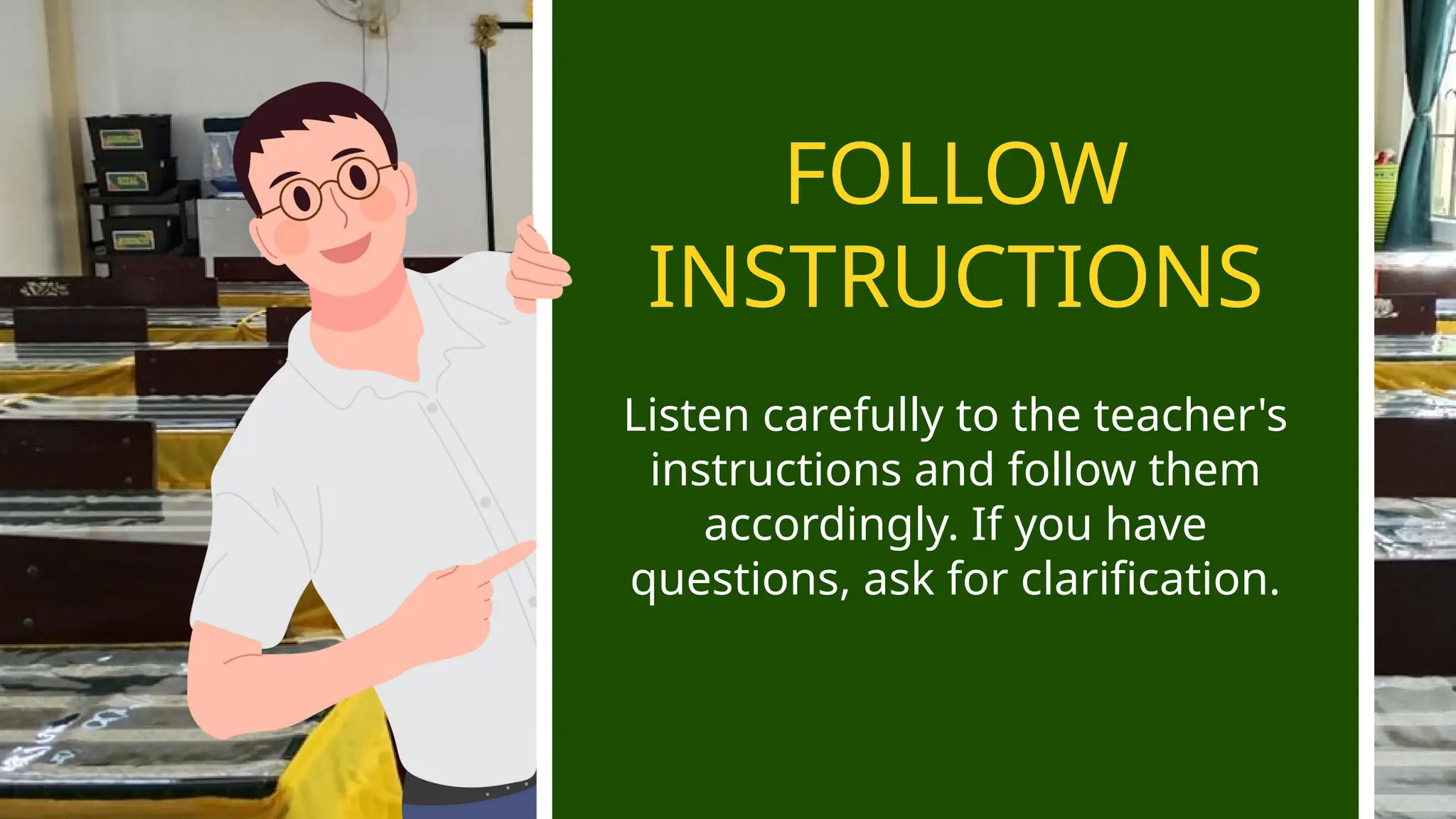 The essence of classroom rules that creates positive environment. | PPT