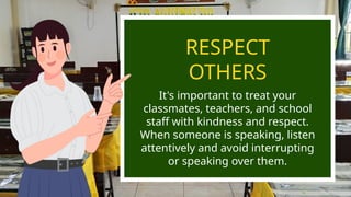 The essence of classroom rules that creates positive environment. | PPTX