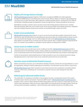 MaaS 360 | PDF | Operating Systems | Computer Software and Applications