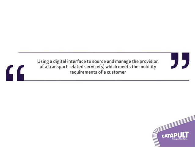 Mobility as a Service and Placemaking | PPT