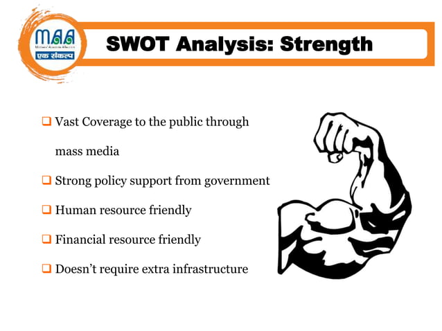 Maa scheme monitoring and SWOT analysis | PPTX