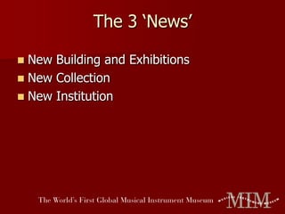 MIM Building a Museum | PPTX