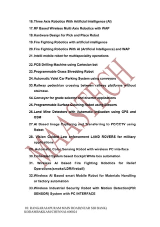 FINAL YEAR EMBEDDED SYSTEM PROJECTS-MALAYSIA/SINGAPORE/INDIA | DOC