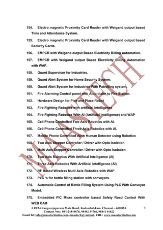 IEEE BASED EMBEDDED SYSTEMS ECE/EEE/BIOMEDICAL PROJECTS CHENNAI/TRICHY ...