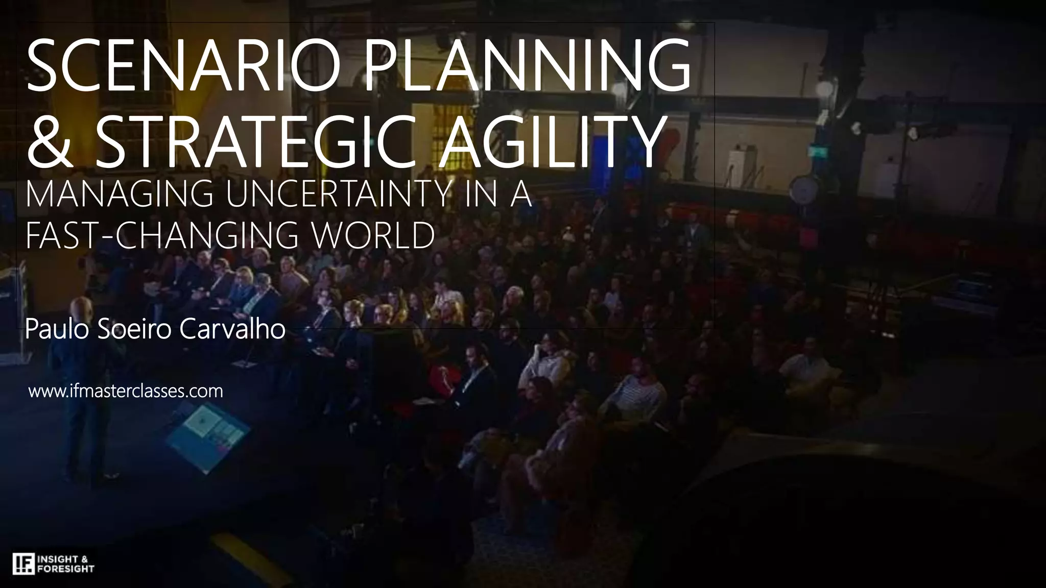 SCENARIO PLANNING & STRATEGIC AGILITY | PPT