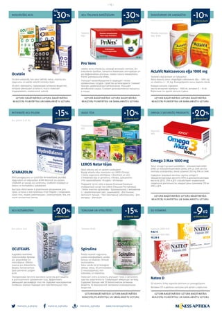 Meness Aptieka akcijas avīze - decembris 2016 | PDF